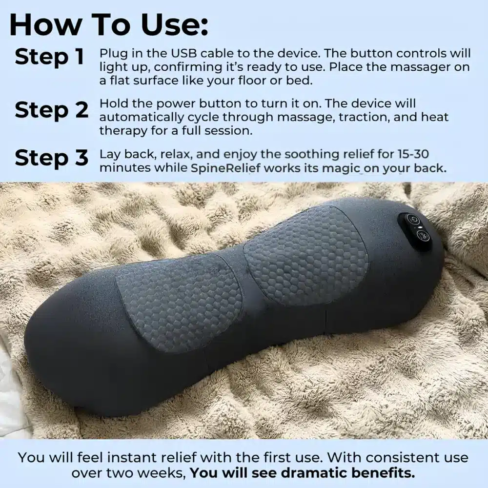 SpineRelief™ Spinal Decompression Device - Official Retailer - Muscle ...